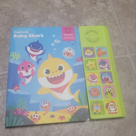 Pinkfong | Other | Baby Shark Musical Board Book | Poshmark